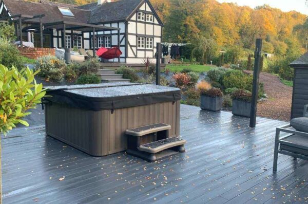 Chocolate Dark Brown Composite Decking Board - Ultra Decking
