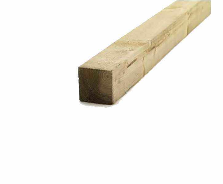 Timber Posts Treated 100mm x 100mm - Ultra Decking